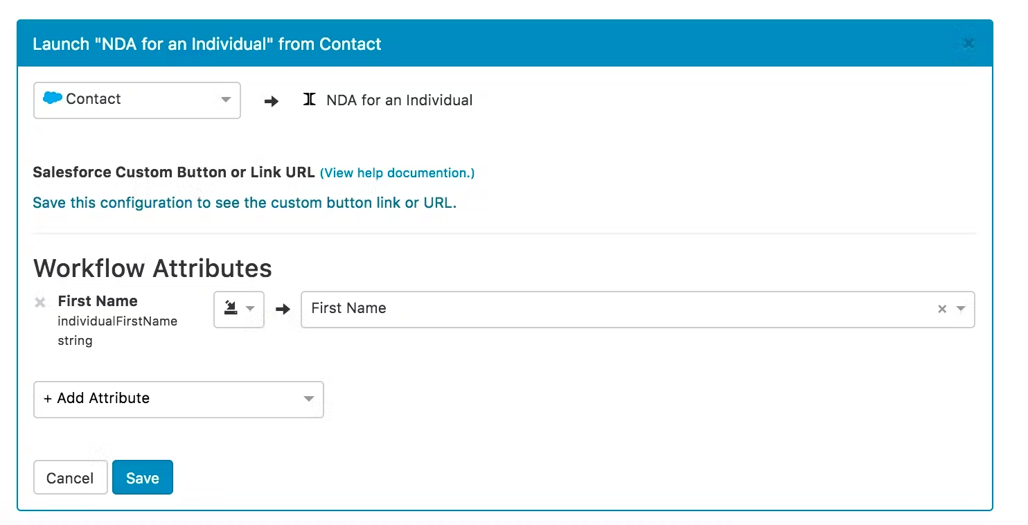 Launch Workflows from Salesforce – Ironclad