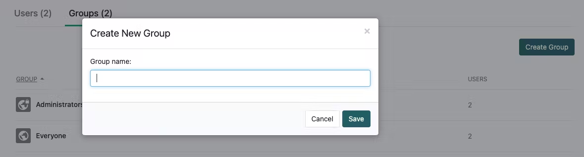 Manage Groups – Ironclad