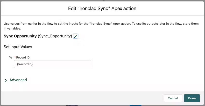 Automatically Refresh Salesforce Mapped Data In An Ironclad Workflow