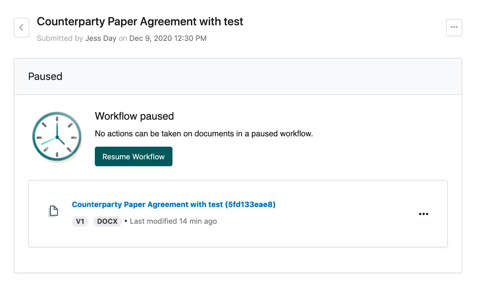 Pause And Resume Workflows Ironclad 