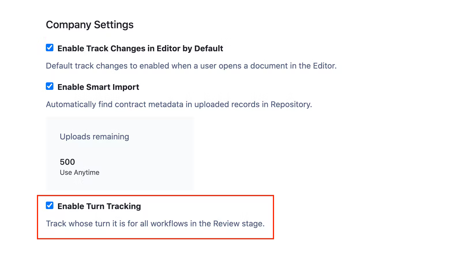 Use Turn Tracking – Ironclad