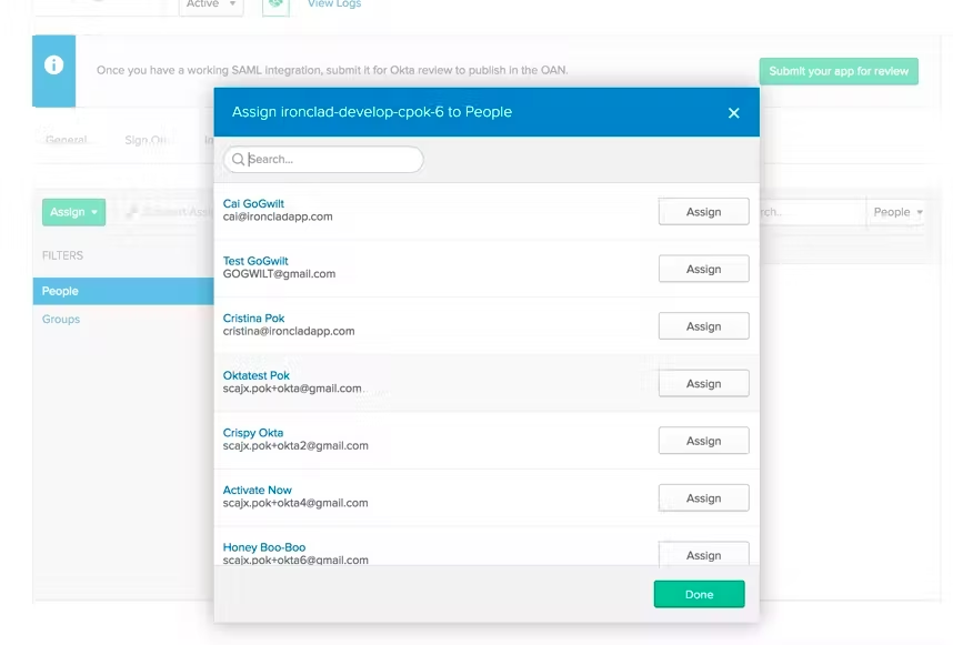Set Up Okta SSO/SAML Integration – Ironclad