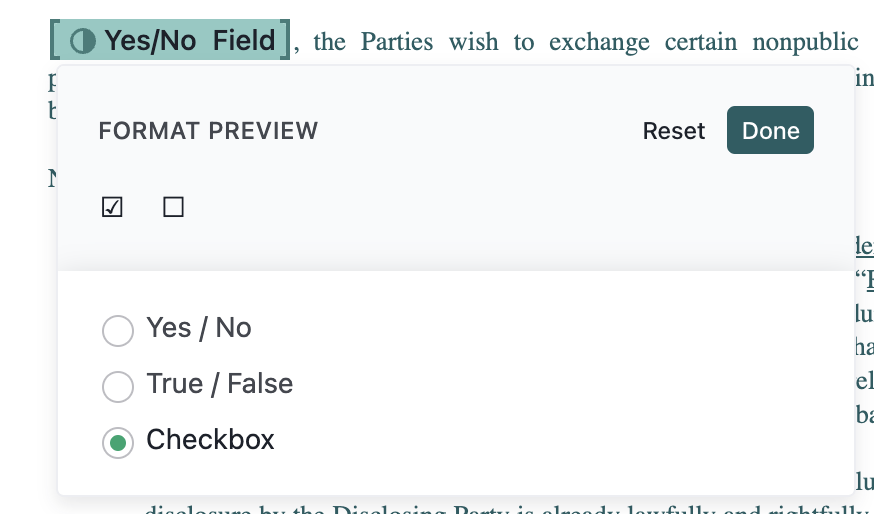 Manage Template Tagging – Ironclad