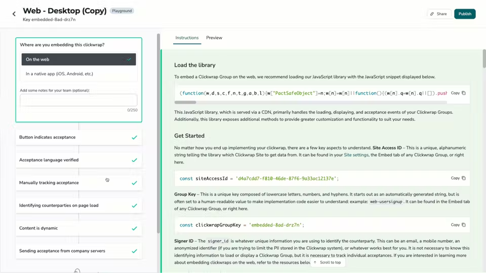 Clickwrap Guides Overview – Ironclad