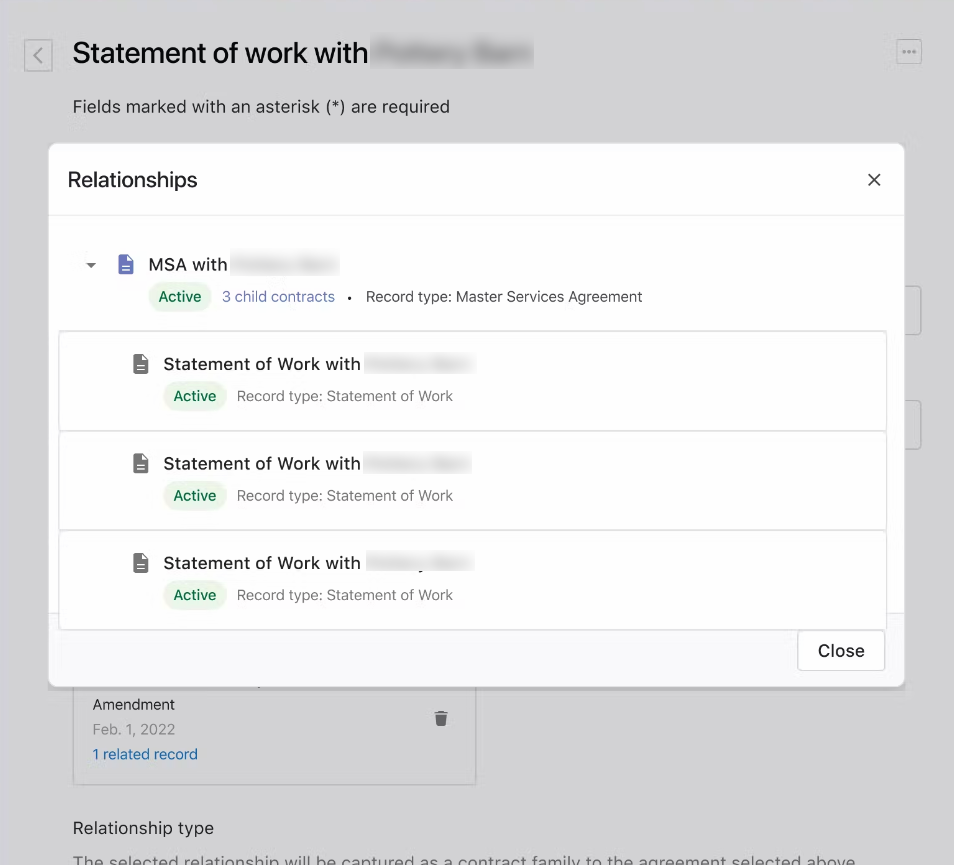 Contract and Record Status Overview – Ironclad