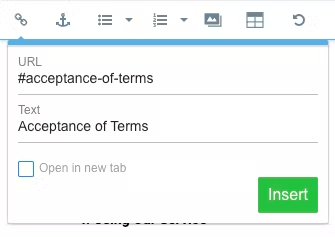 Use the Clickwrap Editor – Ironclad