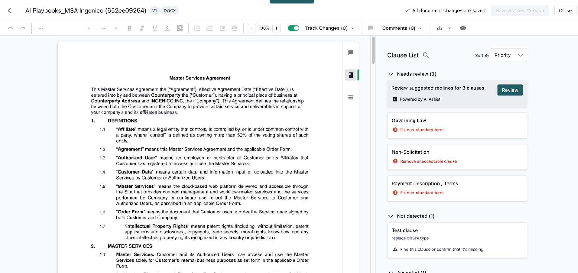 Use Playbooks in Workflows and Contract Reviews – Ironclad