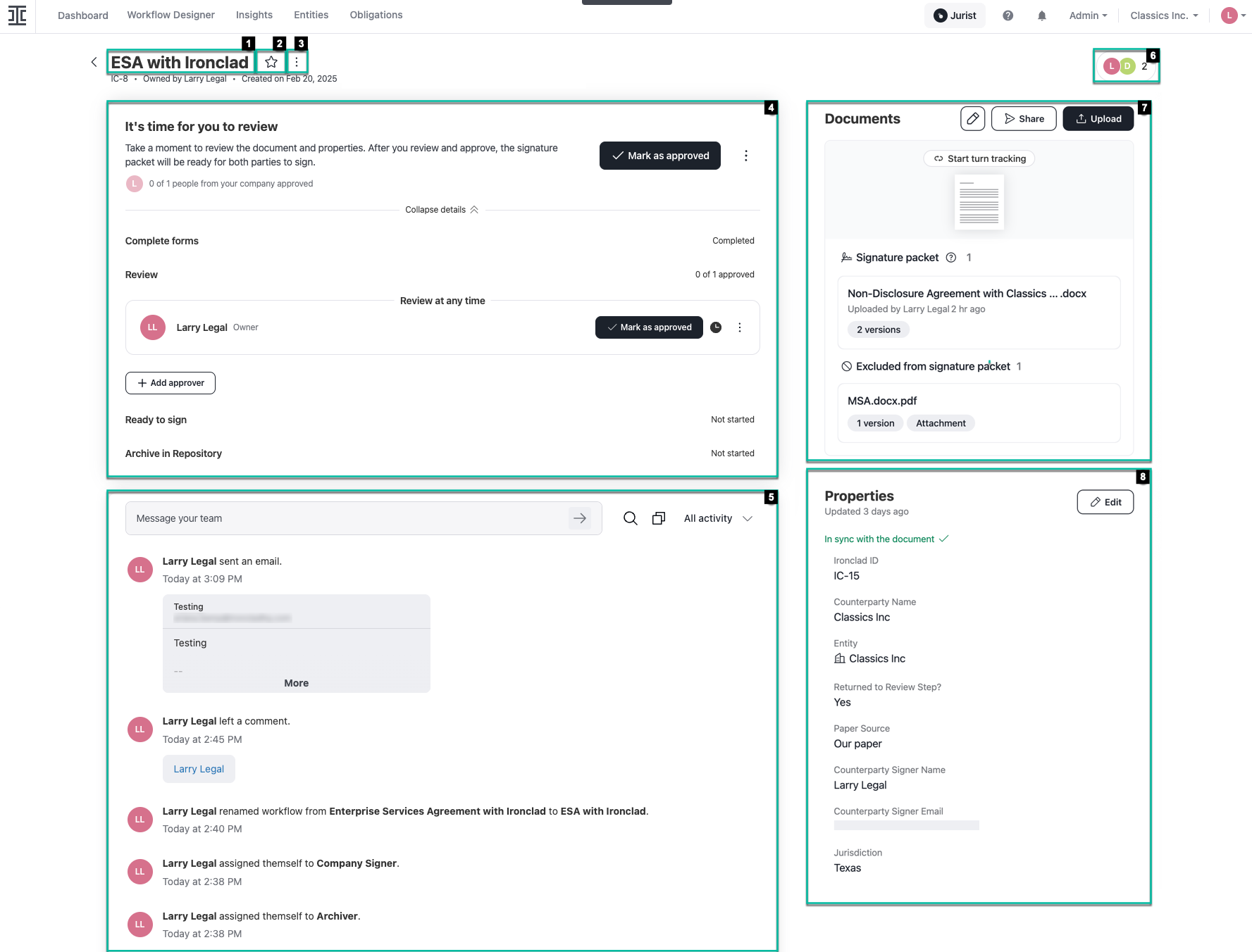 Workflows Overview – Ironclad
