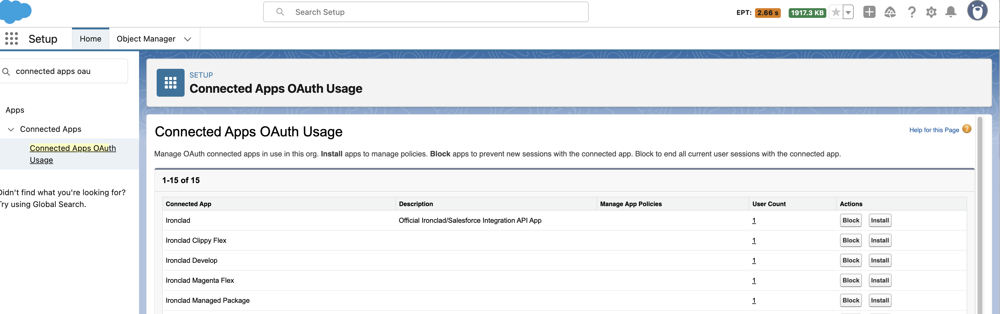 Resolve Salesforce OAuth Linking Issues in Ironclad – Ironclad