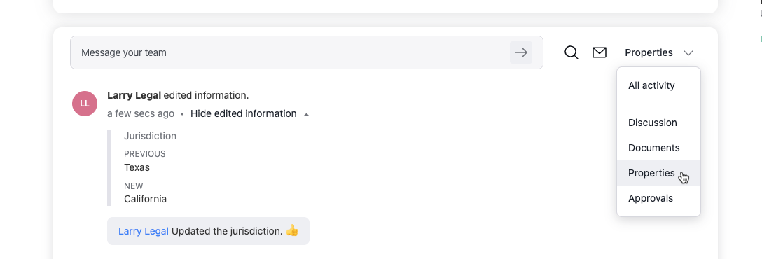 Edit a Workflow’s Properties (Metadata) – Ironclad