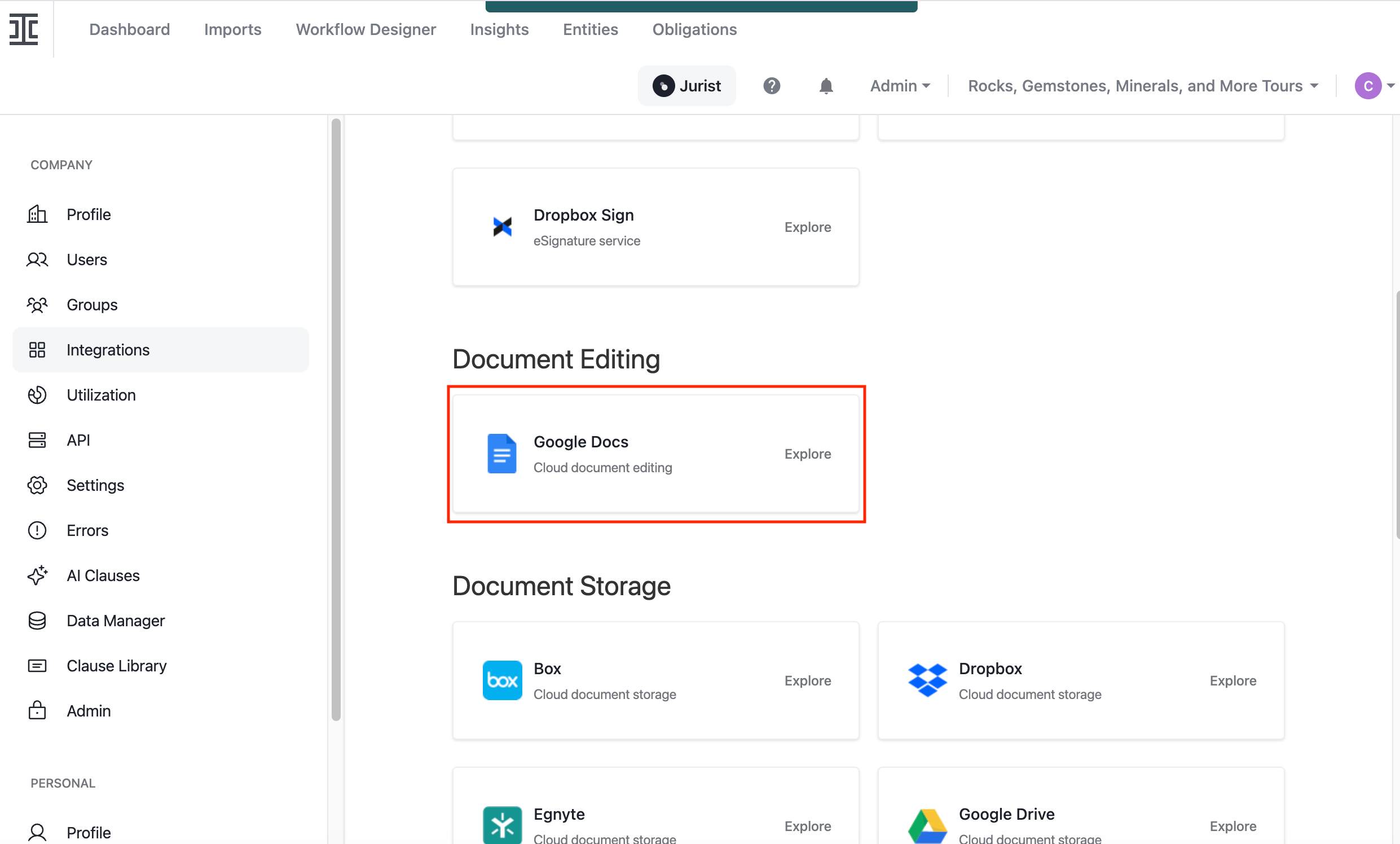 Edit in Google Docs – Ironclad