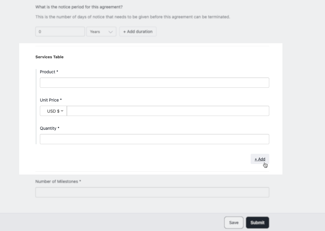 Create Tables with Variable Rows in Workflow Designer – Ironclad