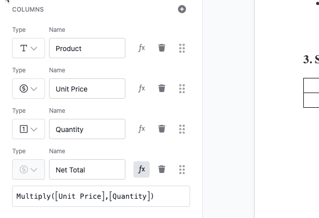 Create Tables with Variable Rows in Workflow Designer – Ironclad