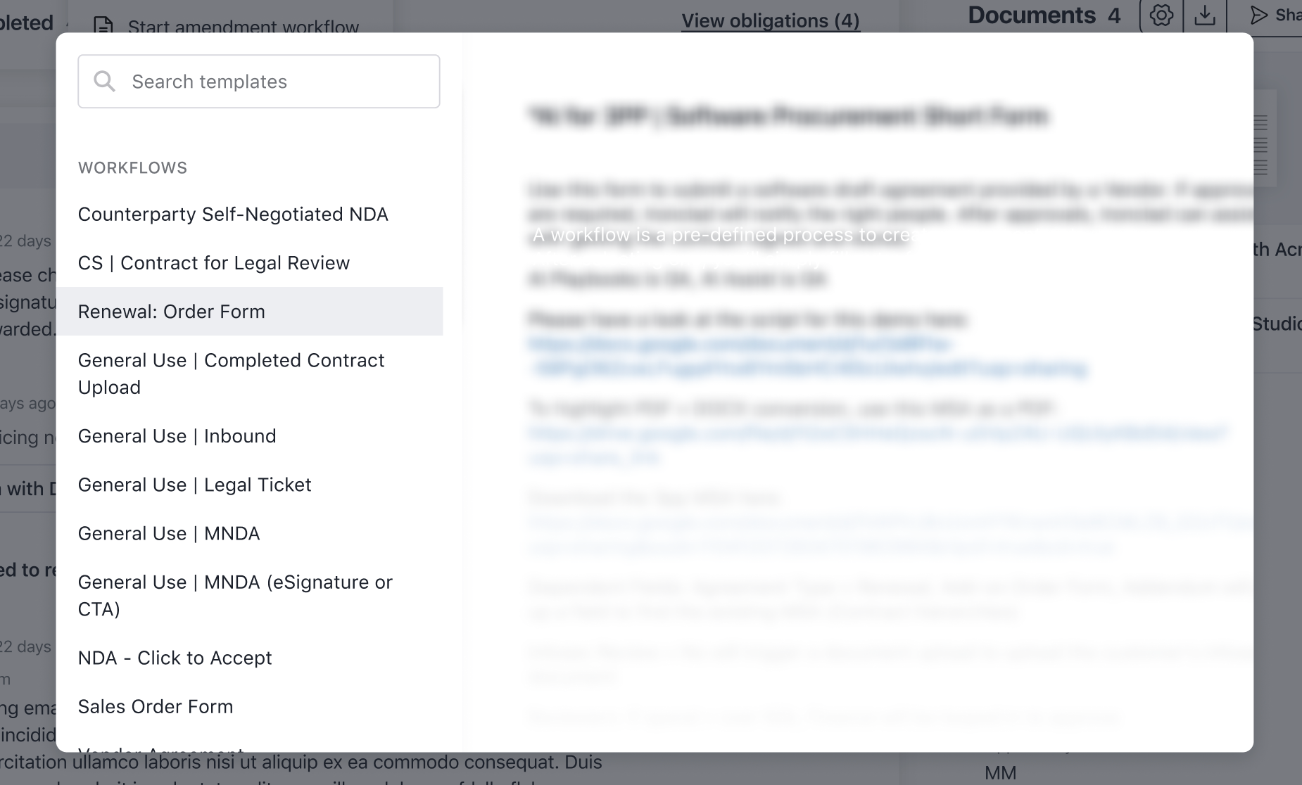 Start a Renewal Workflow from a Record – Ironclad